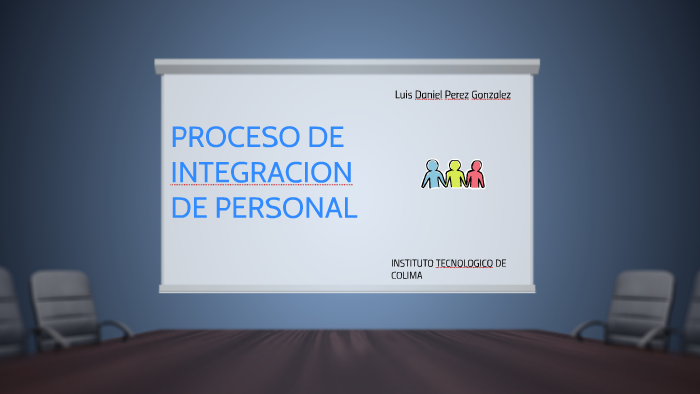 PROCESO DE INTEGRACION DEL PERSONAL by Daniel Glez on Prezi