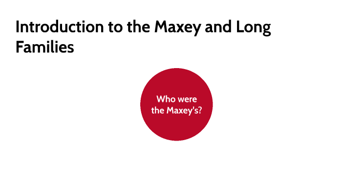 Maxey Family by Sam Bell Maxey House State Historic Site on Prezi