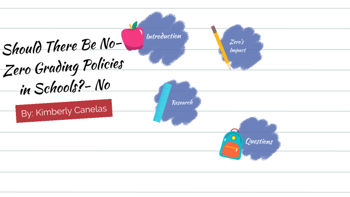 Should There Be No-Zero Grading Policies in Schools? by Kimberly ...