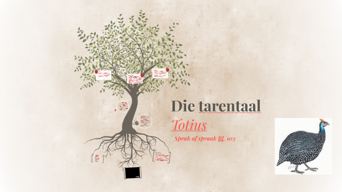 Die tarentaal by Trudy Erasmus on Prezi