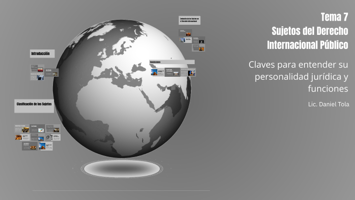 Sujetos del Derecho Internacional Público by Danilo Ponce on Prezi