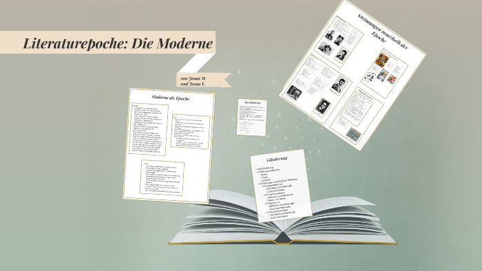 Literaturepoche: Die Moderne by Jo Mi on Prezi
