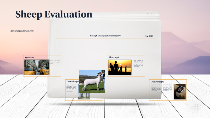 Sheep Evaluation by haleigh webb on Prezi