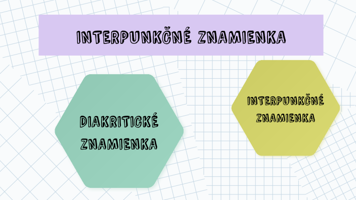 INTERPUNKČNÉ ZNAMIENKA by pastircakova.maria on Prezi