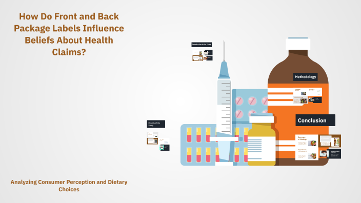 How Do Front and Back Package Labels Influence Beliefs About Health ...