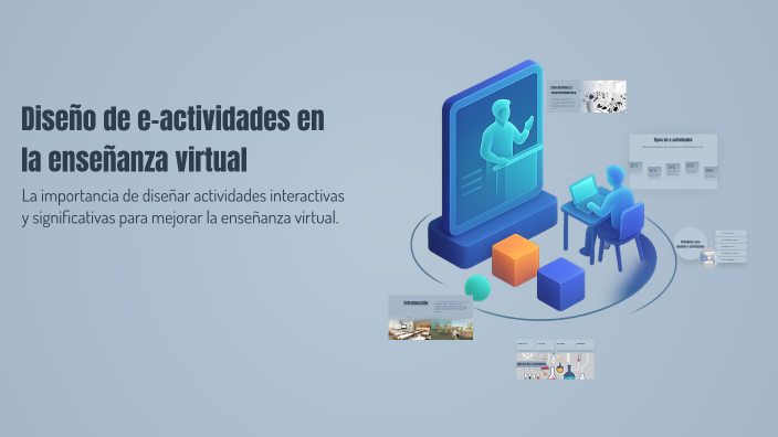 Diseño de e-actividades en la enseñanza virtual by Jafir Castañón on Prezi