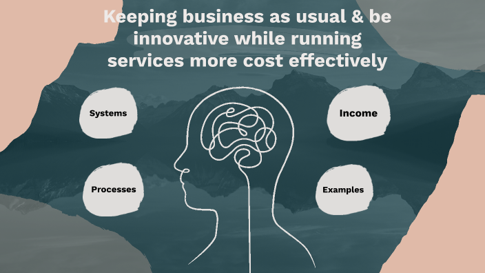 Keeping business as usual & be innovative while running services more ...