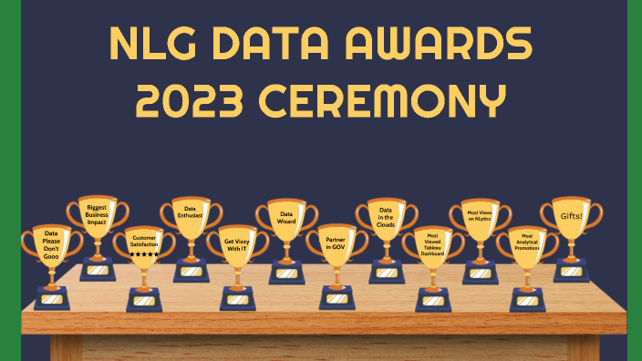 NLG DATA AWARDS 2023 CEREMONY by Gillian Davis on Prezi