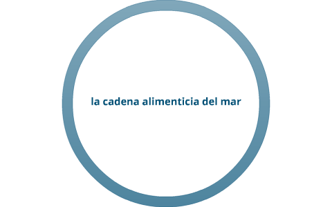 cadena alimenticia del mar by hernán dario guzmán jaramillo on Prezi