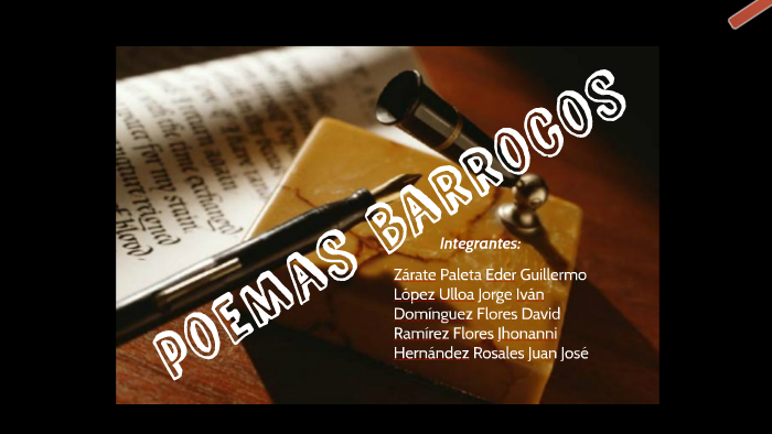 Poemas Barrocos by eder zarate on Prezi