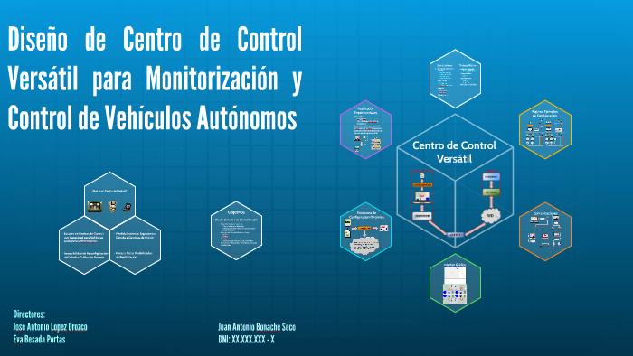 Diseño de Centro de Control Versátild para Monitorización y by Juan bon