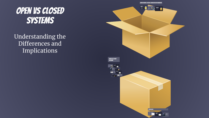 Open vs Closed Systems by Raul Fernando on Prezi