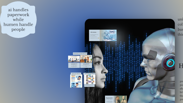 Human Secretary vs AI Secretary by Bana Mariwan on Prezi