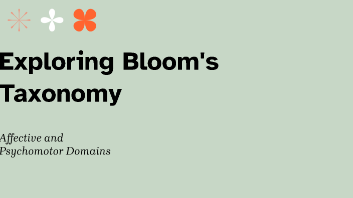 Exploring Bloom's Taxonomy by SHAMIM ISLAM on Prezi