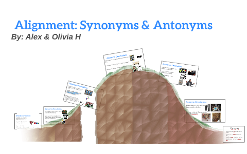 Alignment Synonyms & Antonyms by Olivia H. on Prezi