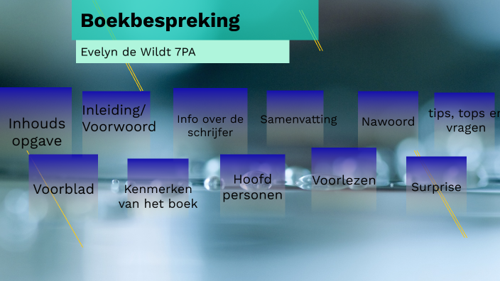 boekbespreking evelyn groep 7 by Justin de Wildt on Prezi