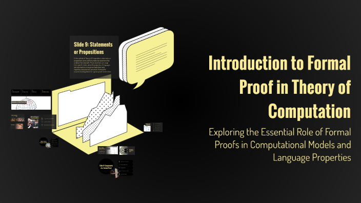 Introduction to Formal Proof in Theory of Computation by BABU M on Prezi