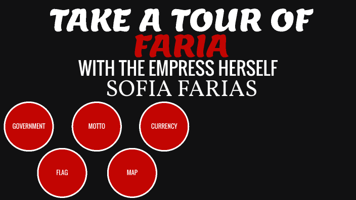 TAKE A TOUR OF FARIA by sofia farias
