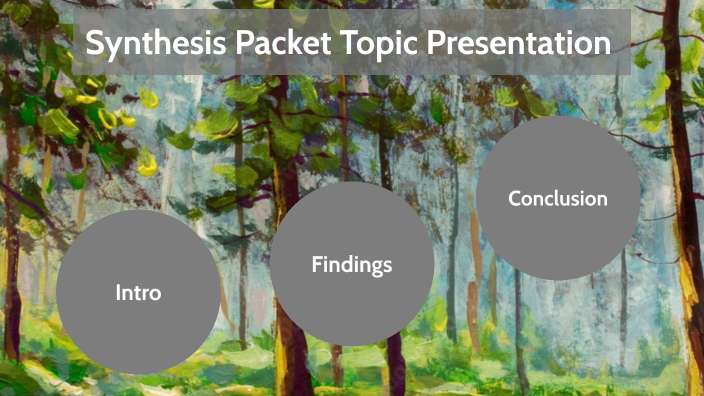 Synthesis Packet Presentation by Justin Hawes on Prezi