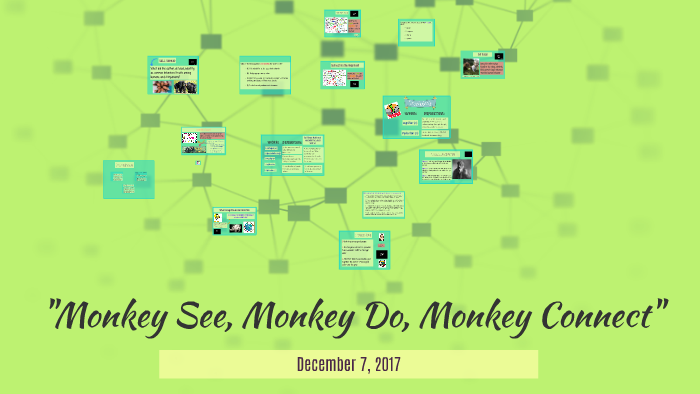 Monkey See, Monkey Do, Monkey Connect" by Tyvee Miller on Prezi