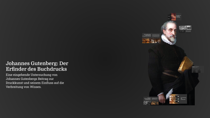 Johannes Gutenberg: Der Erfinder des Buchdrucks by Elvin Dzuzdanovic on ...