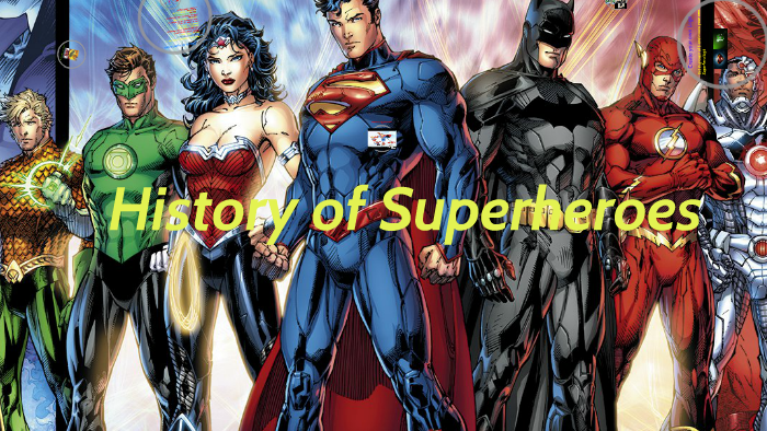 The history of superheroes by Henry Tonga on Prezi