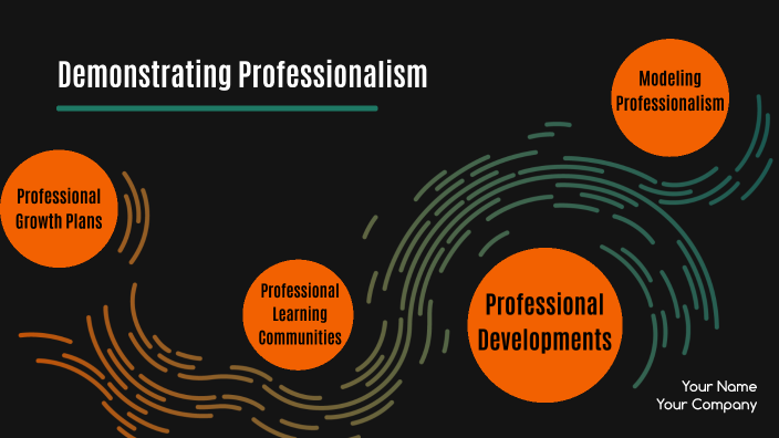 Demonstrating Professionalism by Charlotte Zelch on Prezi
