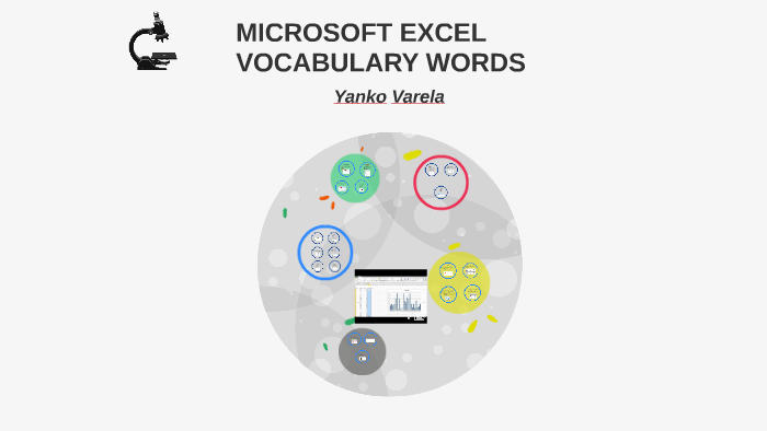 MICROSOFT EXCEL VOCABULARY WORDS by Yanko Varela