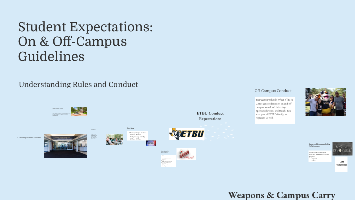 Student Expectations: Campus Guidelines by Daniele Brock on Prezi