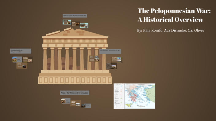 The Peloponnesian War: A Historical Overview by Kaia Romfo on Prezi
