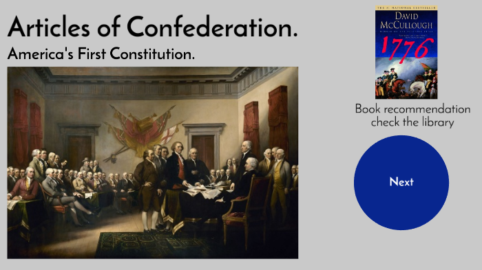 Articles of Confederations by Corey Ayers on Prezi