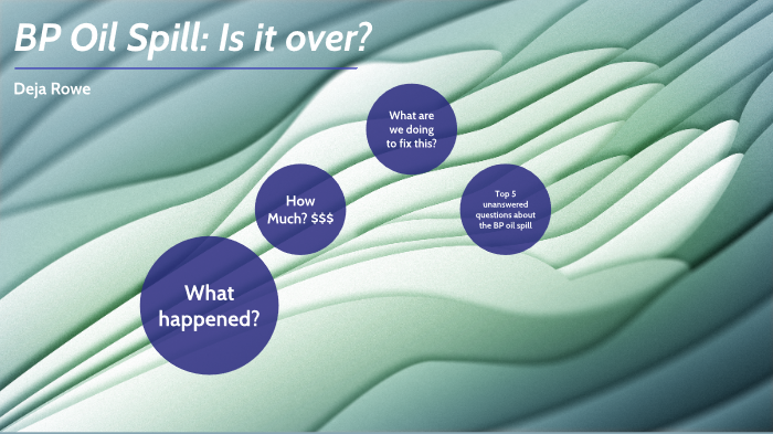 BP Oil Spill by Deja Rowe on Prezi
