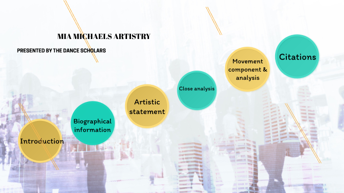 choreographer Profiles by Gena Robinson on Prezi