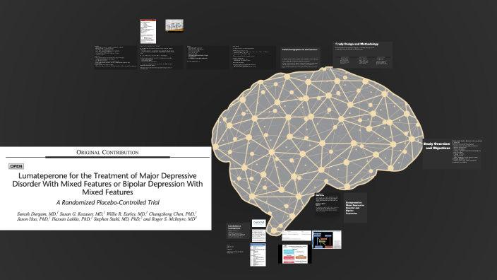 Lumateperone for the Treatment of Major Depressive Disorder With Mixed ...