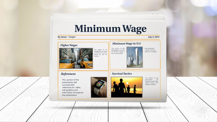 Minimum Wage Increase by Janae Cooper on Prezi