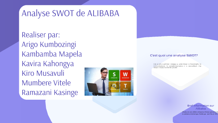 Analyse SWOT de Alibaba GV by Jessica Kiro on Prezi
