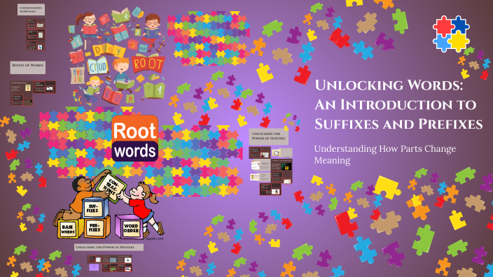 Unlocking Words: An Introduction to Suffixes and Prefixes by Ana ...