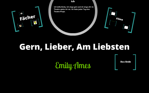 Gern, Lieber, Am Liebsten by Emily Ames on Prezi