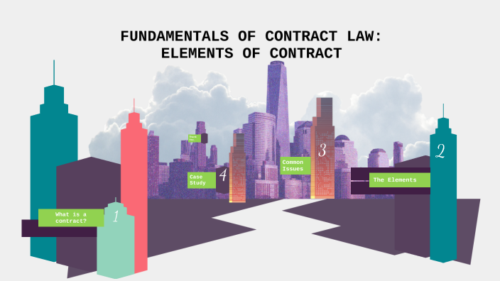 Fundamentals of Contract Law: Key Elements and Core Principles by ...