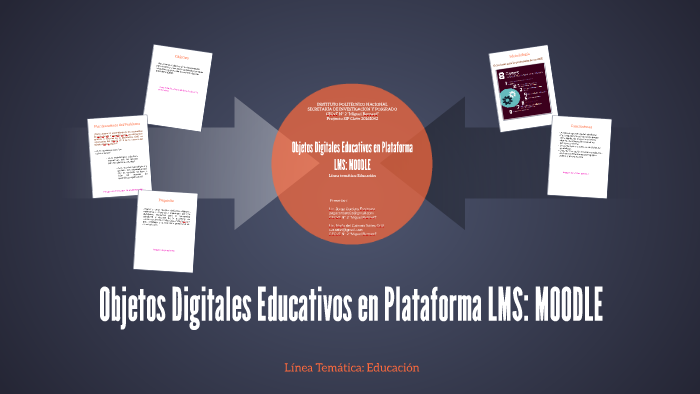 Objetos Digitales Educativos en Plataforma LMS: MOODLE by Carmen Ortiz ...