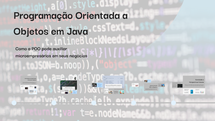 Programação Orientada a Objetos em Java by Joao Gomes on Prezi