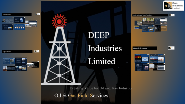 Deep Industries Limited - Creating Value for Oil and Gas Industry by ...