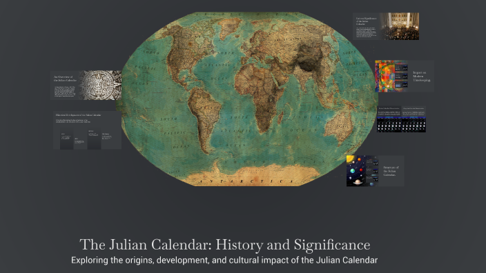 The Julian Calendar: History and Significance by Снежана Третьяк on Prezi