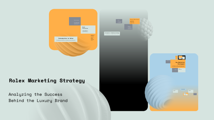Rolex Marketing Strategy by Aakash Shravan on Prezi
