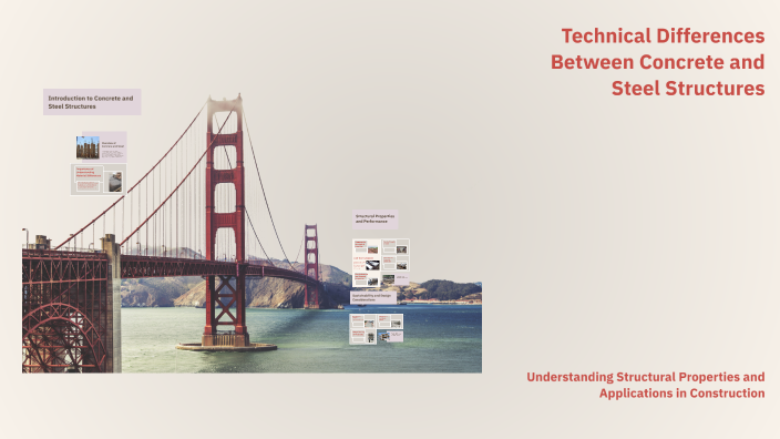Technical Differences Between Concrete and Steel Structures by LUCÍA ...