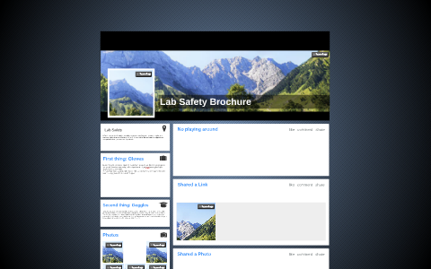 Lab Safety Brochure by luke garrard on Prezi