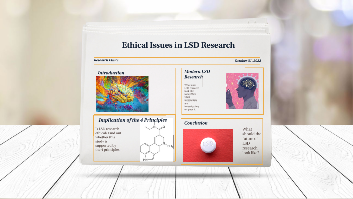 Ethical Issues in LSD Research by c t on Prezi