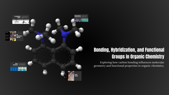 Bonding, Hybridization, and Functional Groups in Organic Chemistry by ...