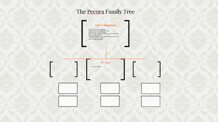 The Pecora Family Tree by Aj Pecora
