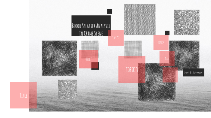 Forensic Science Blood Splatter Analysis in Crime Scene Reconstruction ...